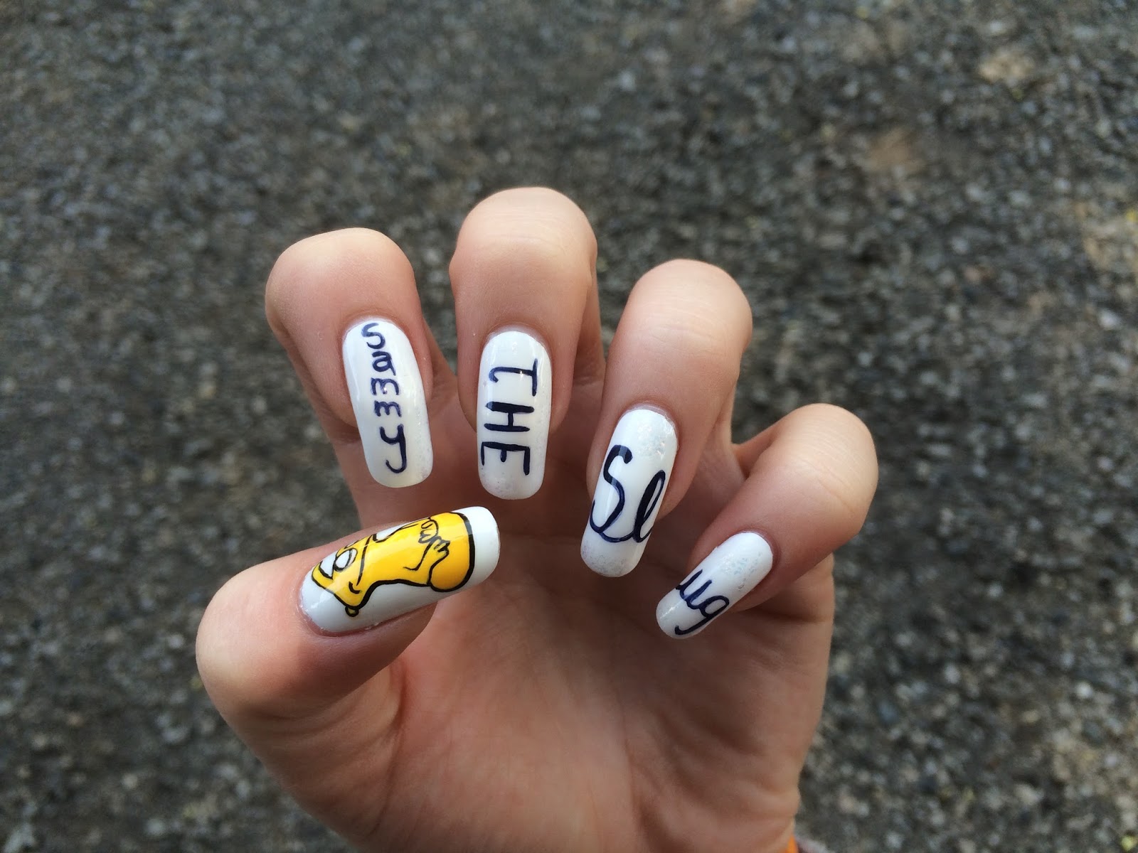 WeeklyWackyNails: UCSC Slug Nail Art