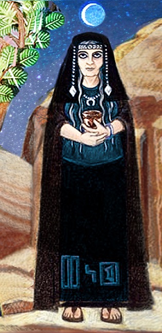 LAS MADRITIERRAS Y LOS PADRINAUTAS: M A N A H : DIOSA ARABE ...