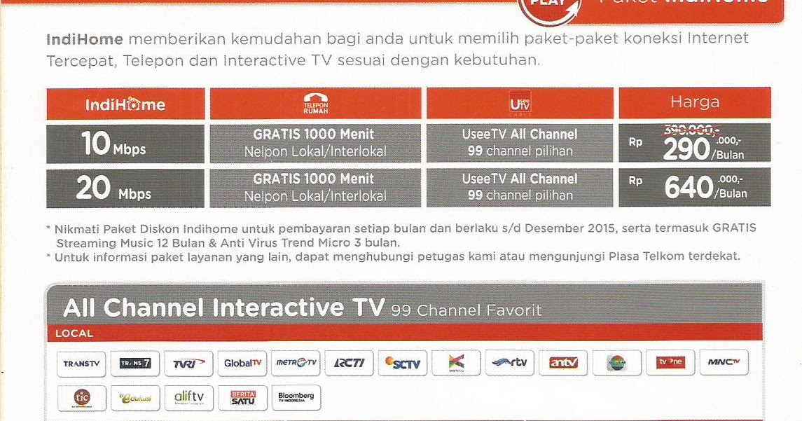 Harga Paket Indihome Malang, Indihome Malang, 10 mbps, 20 mbps, 30 mbps, 40 mbps, 50 mbps, 100 ...