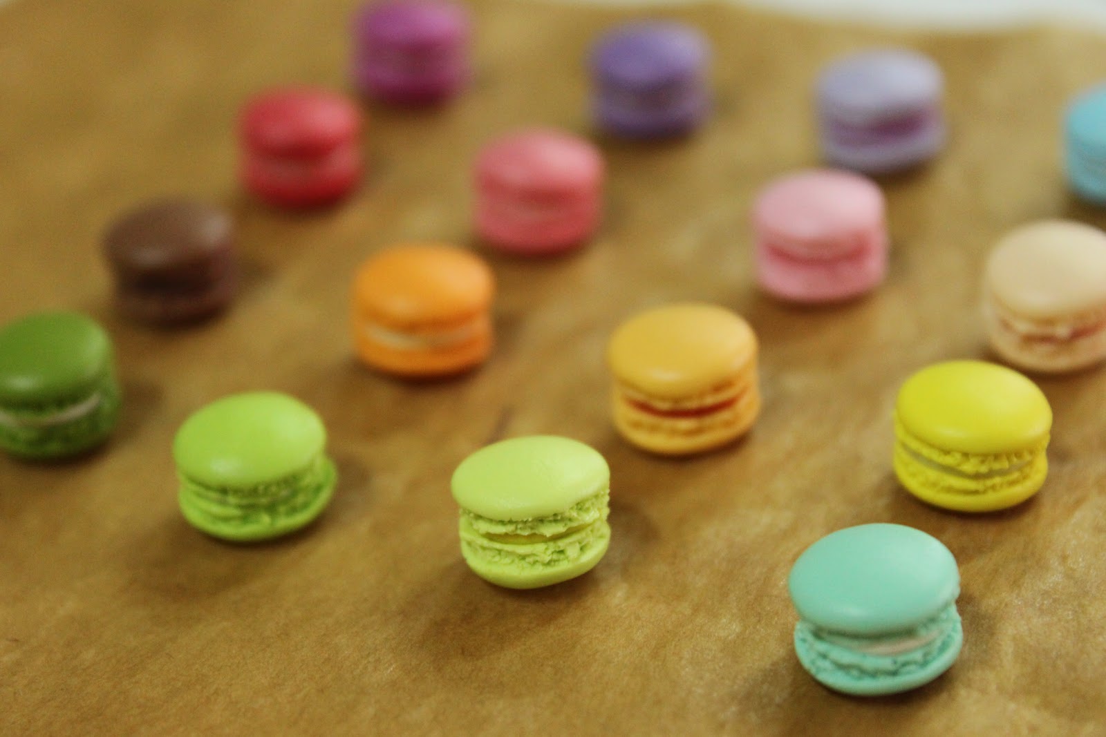 Coraline Baking: Freshly Baked Mini Macaroons