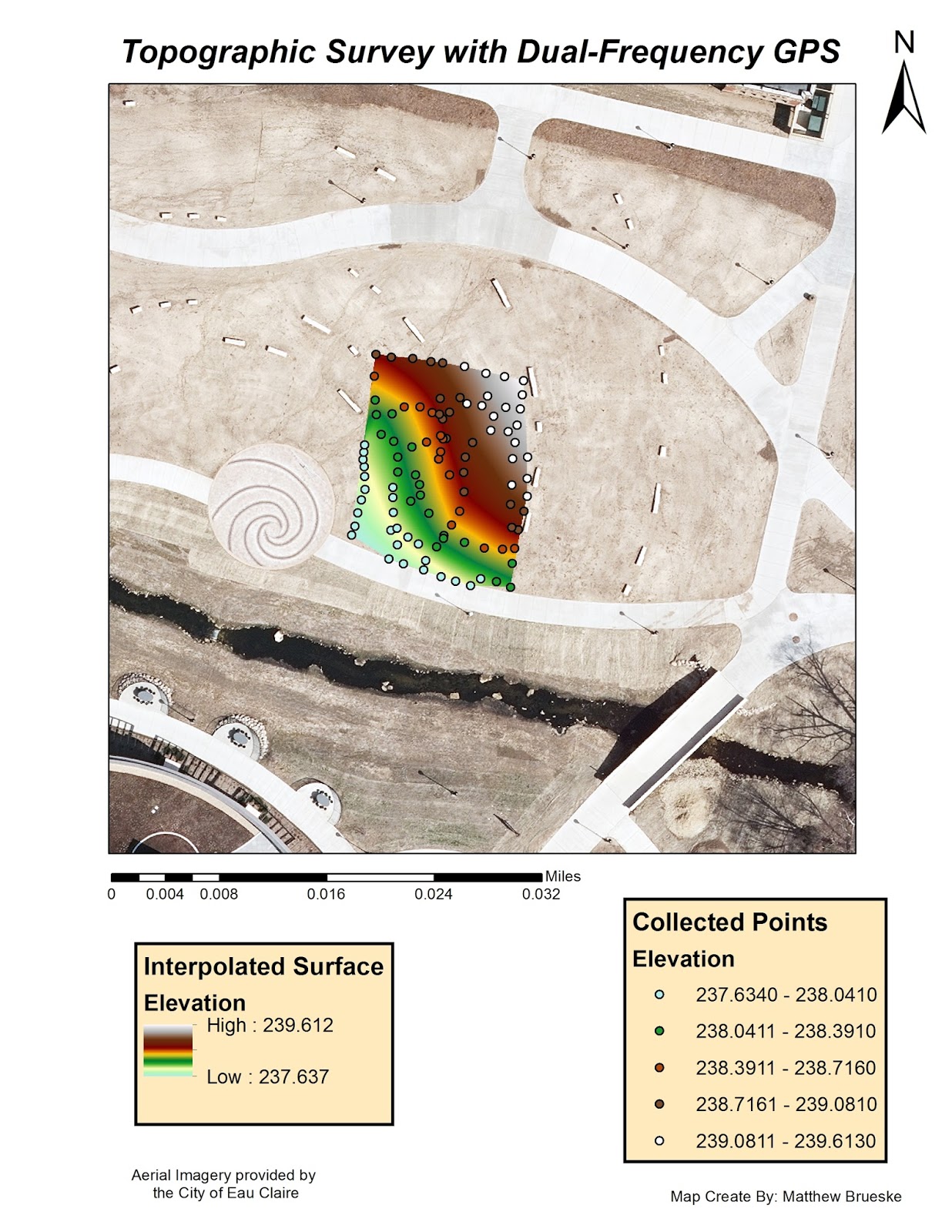 Geography 336 - Geospatial Field Methods: Conducting a Topographic Survey with a Dual-Frequency GPS
