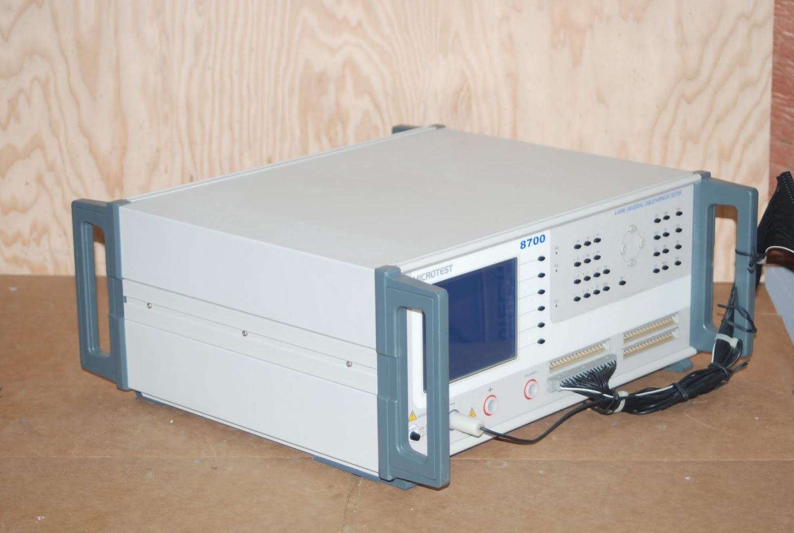 EquipmentHolic: MICROTEST 8700 4-WIRE UNIVERSAL CABLE/HARNESS TESTER