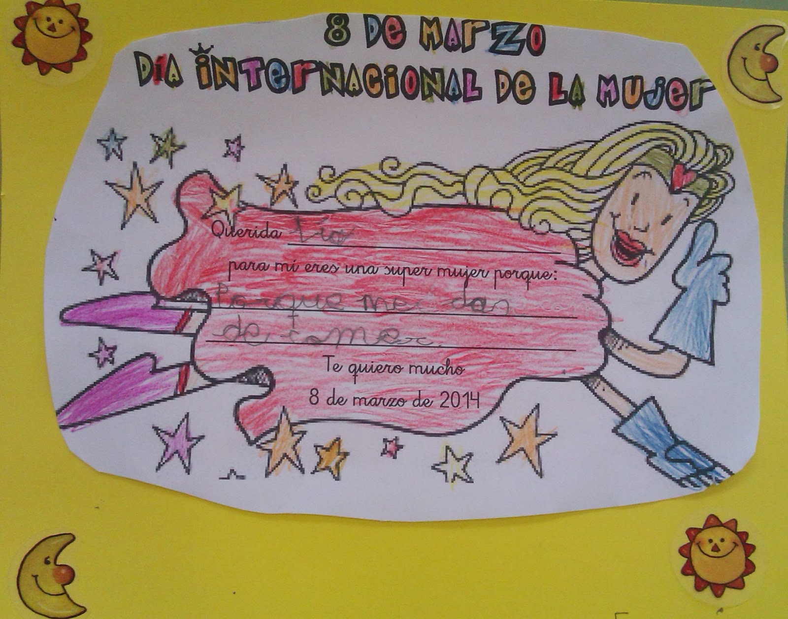 El cole de Rebe: Día Internacional de la Mujer