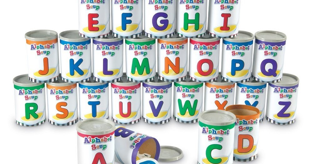 Learning Resources Alphabet Soup Sorters - BABY TOYS
