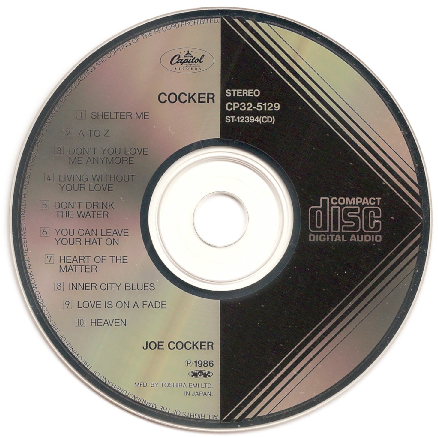 The First Pressing CD Collection: Joe Cocker - Cocker