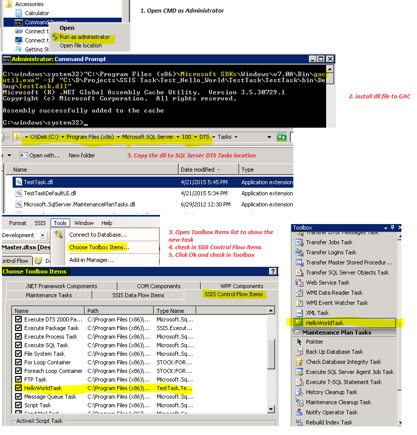 Nothing Is Bug Free … Install Ssis Custom Task