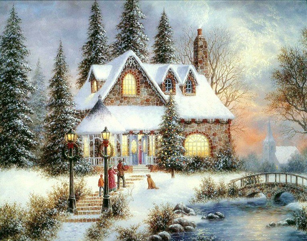 Il mondo di Mary Antony: Dennis Patrick Lewan - scene invernali