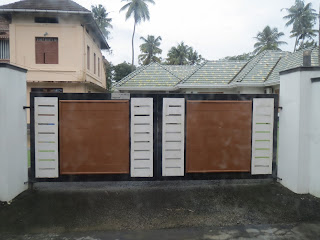 Kerala Gate Designs: Another gate from Kerala