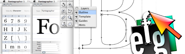 Typeface Design by A. R. Arias: Fontlab's Fontographer 5.2