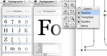 Typeface Design by A. R. Arias: Fontlab's Fontographer 5.2