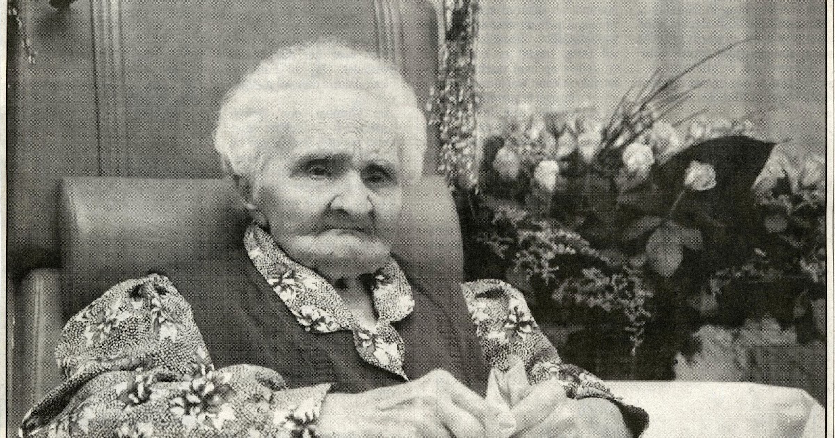 Historische weetjes: Jeanneke Gerits 1899-1999, de honderdjarige van ...