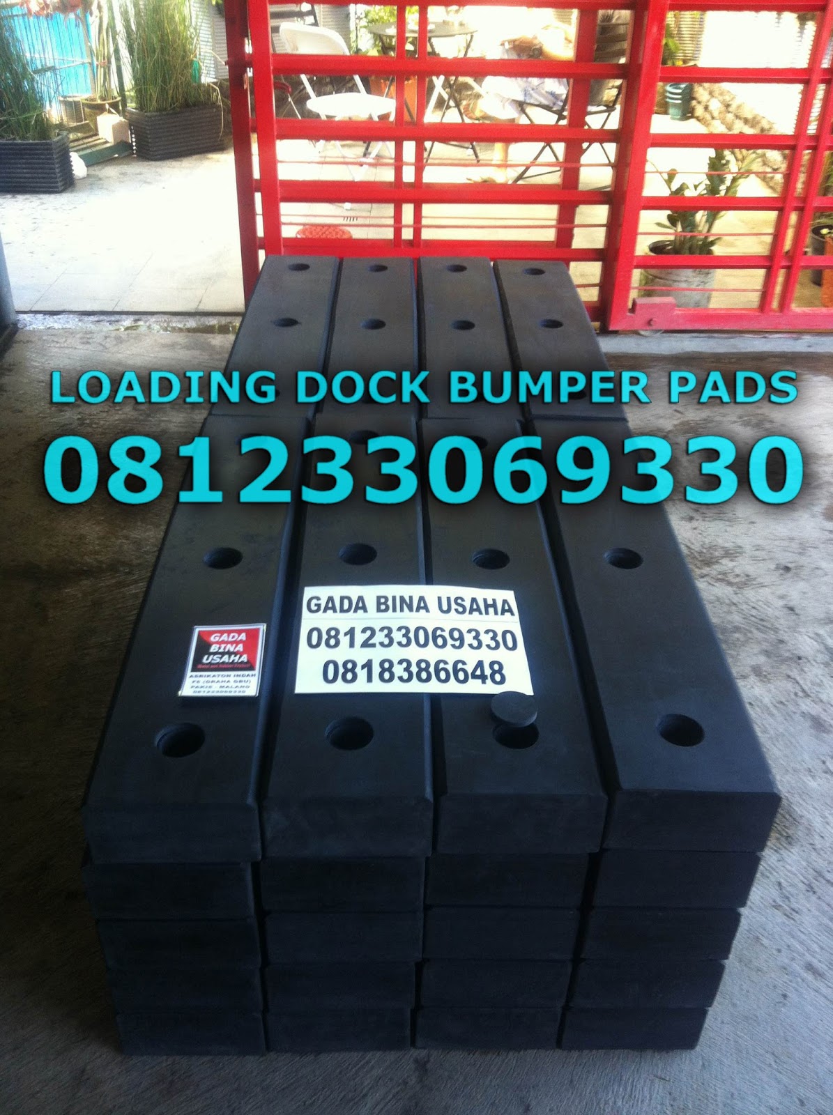 Rubber Bumper: Loading Dock Bumper Pads