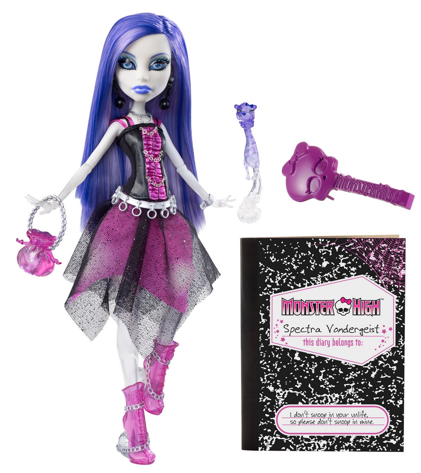 Monster High-Pretty : Nueva imagen de la muñeca de SPECTRA VONDERGEIST ...