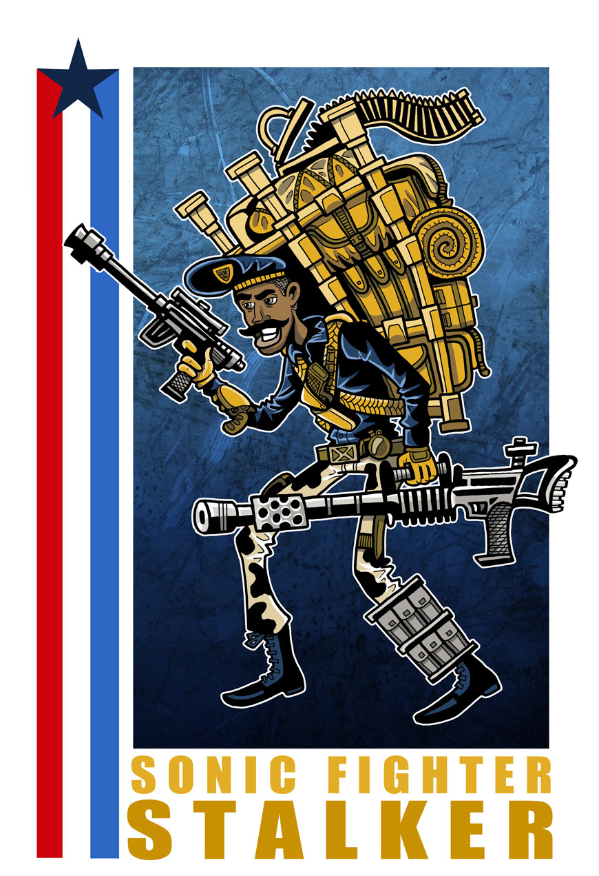 Ethan Mongin Illustration | Design : G. I. Joe Fan Art: Stalker ...