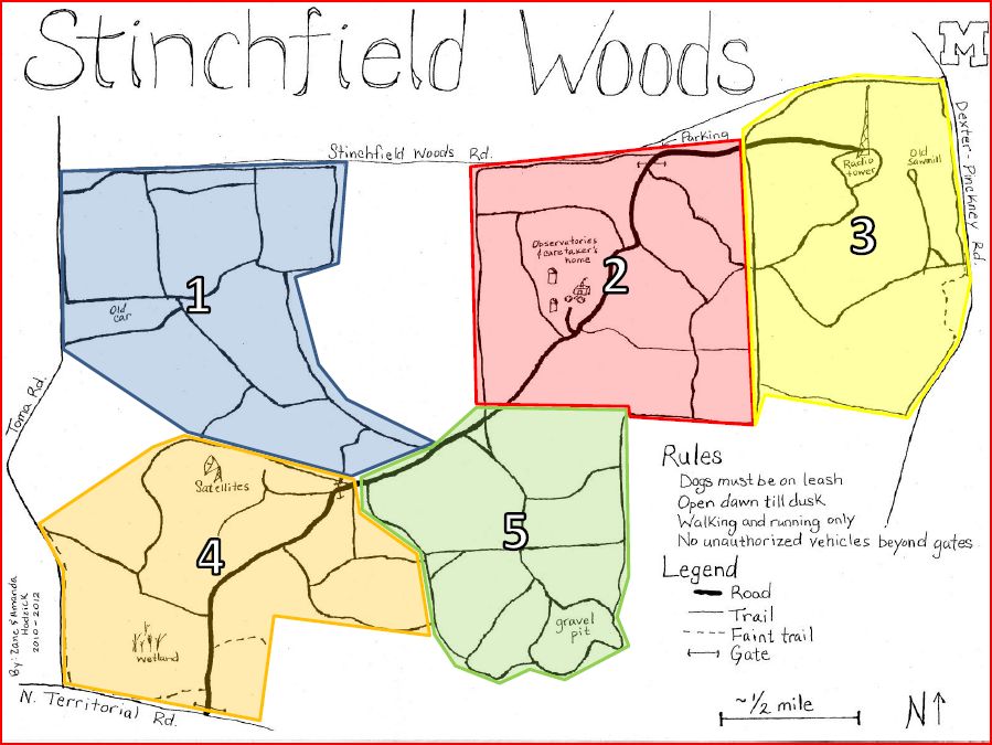 Stinchfield Woods: Caretaker's Blog: Visual Aid