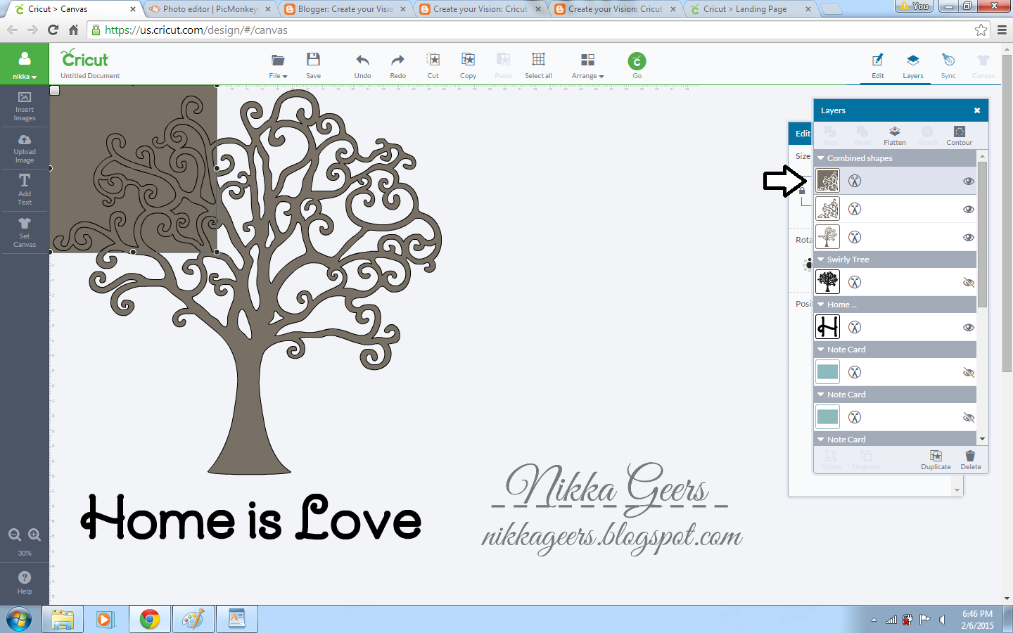 Create your Vision: Cricut Explore Tutorial - How To Cut Images Larger Than Your Mat