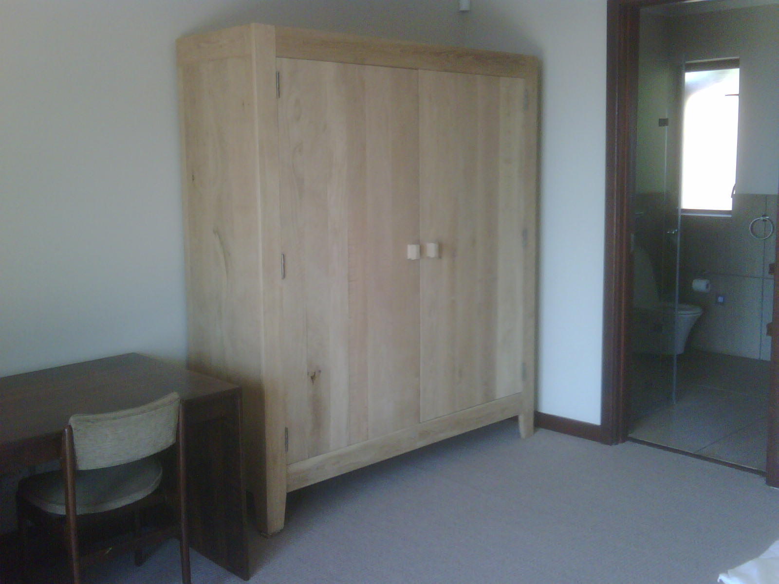 AMF Woodworx: Solid White Oak Wardrobe