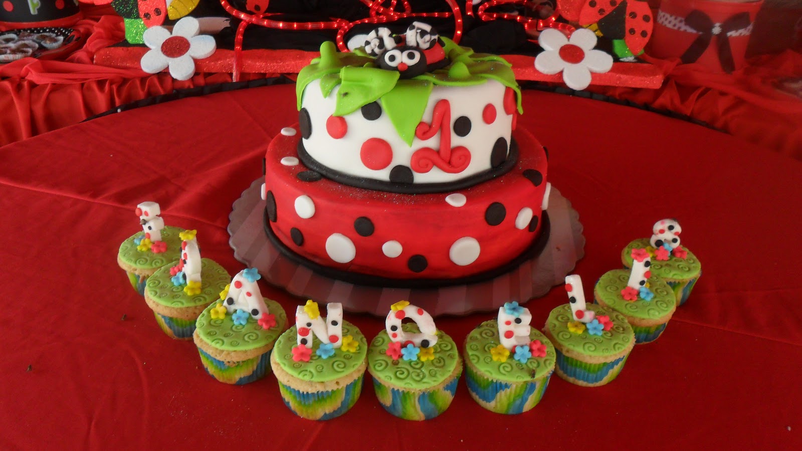 Ursula Newman Eventos: Decoración fiesta infantil LADYBUG