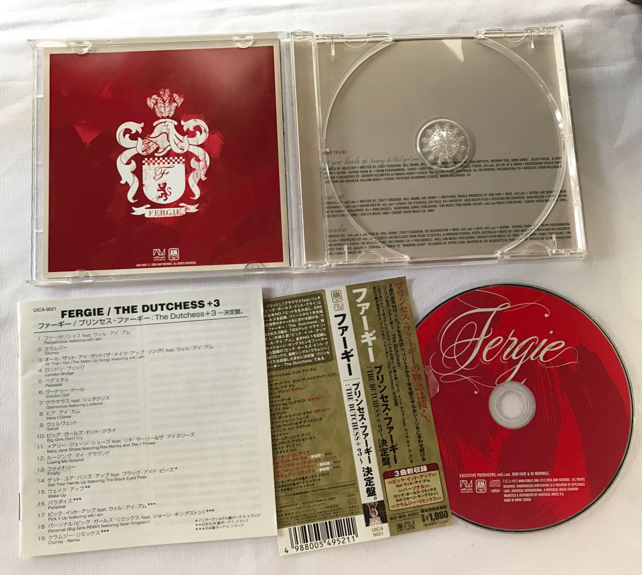 ## Cds Collection ##: Fergie - The Dutchess (Special Edition) | Japan