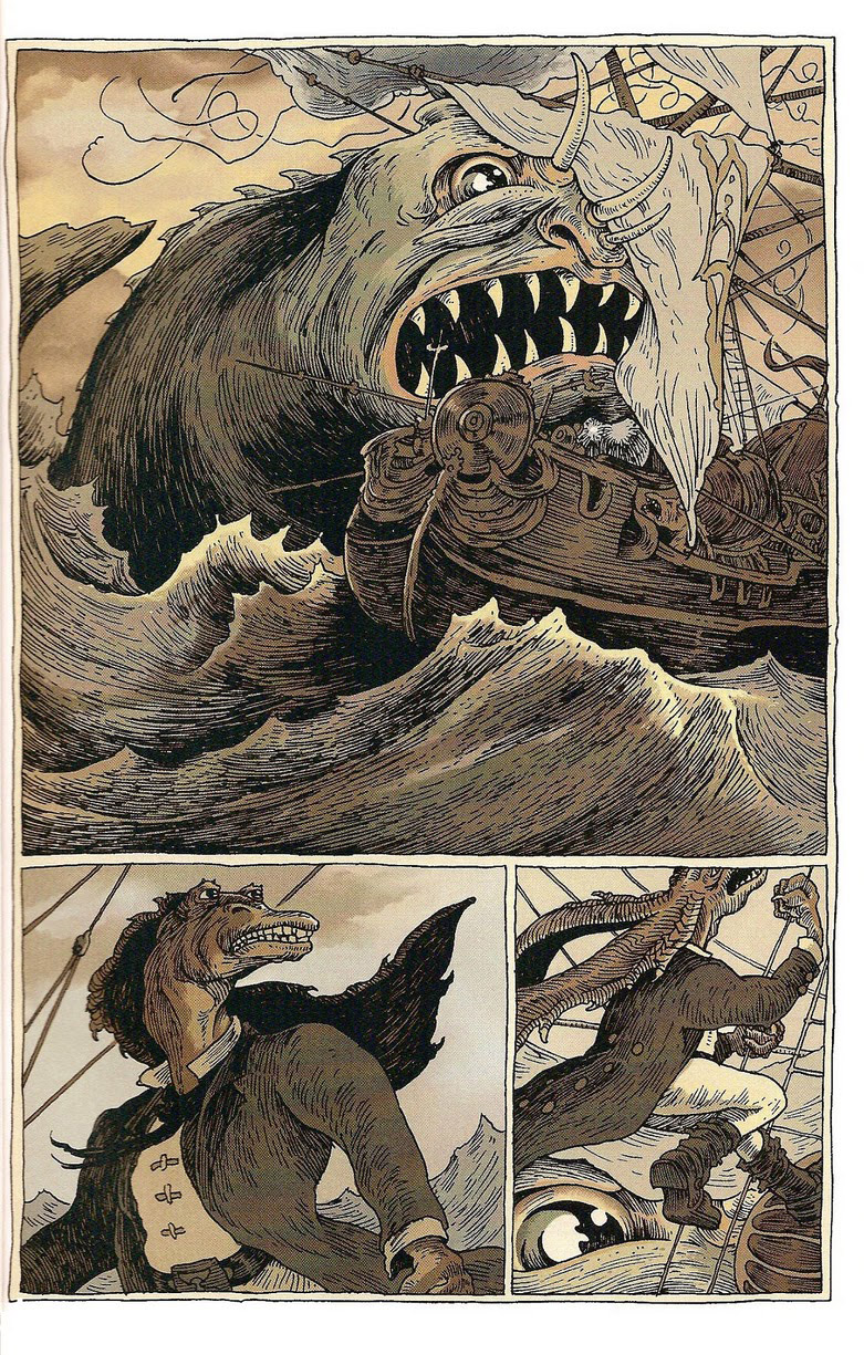 2-Dimensional Domain: Jar Jar Binks by Tony Millionaire