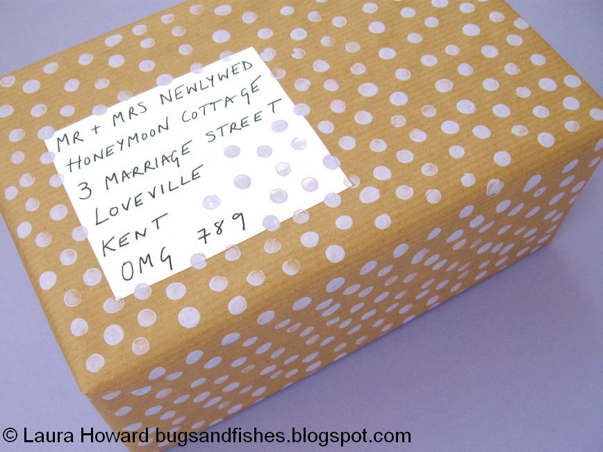 Bugs and Fishes by Lupin: 3 Creative Ideas for Decorating your Parcels