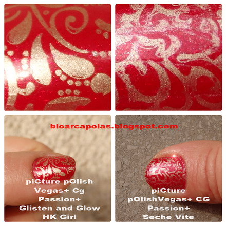 *TERMÉSZETES SZÉPSÉG*: Glisten and Glow HK Girl vs Seche Vite