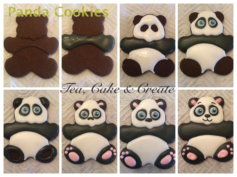 Tea, Cake & Create: Decorated Panda Cookies