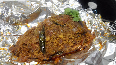 Shabnam's Cuisine: Dum Fish Fry