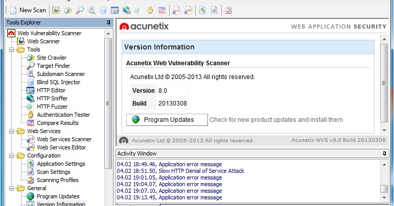 [Acunetix Web Vulnerability Scanner 8] Automated Web Application ...