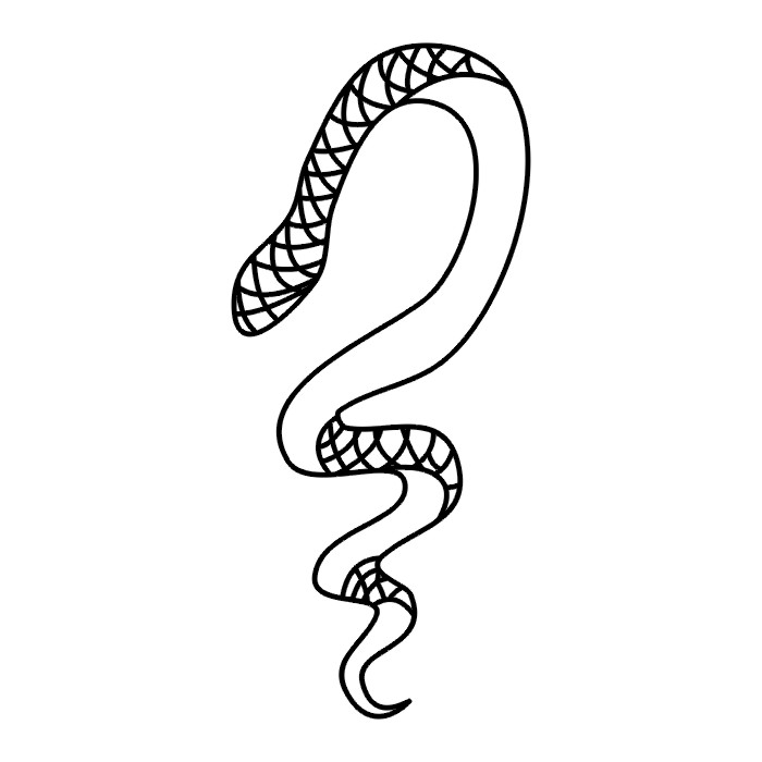 TATTOOS: Snake Tattoo Stencils