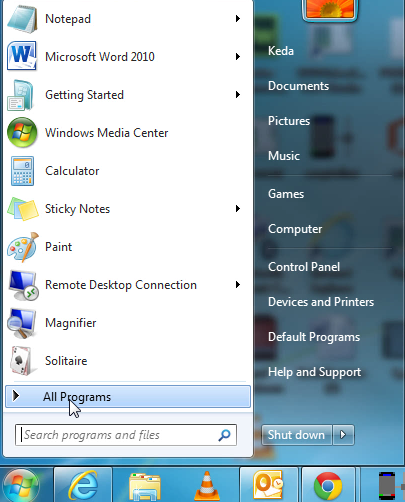www.ComputerTHINGZ.com: How to find windows system tools. (XP, Vista ...