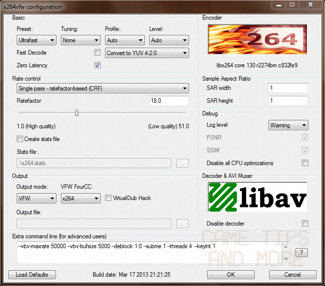 The Game Tips And More Blog: Quality Test - H.264/AVC Game Recording ...