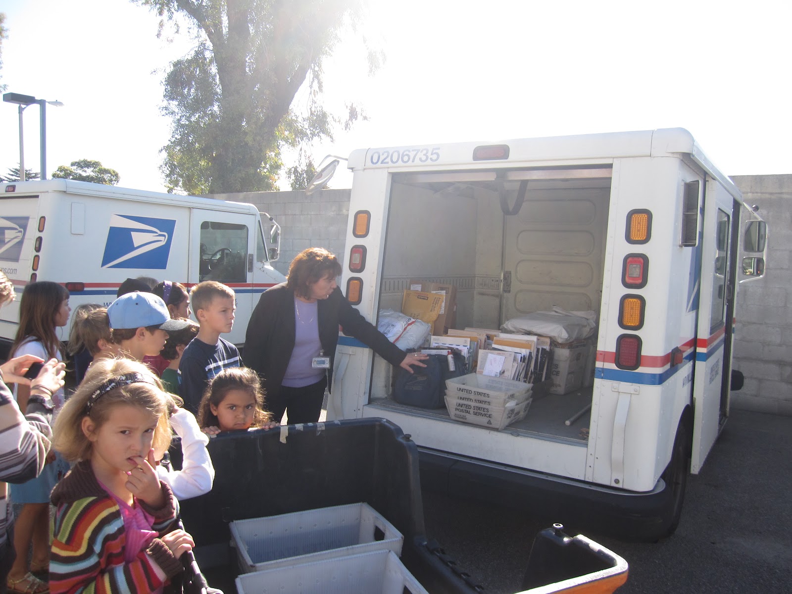 Life with the Poelstras...: Post Office Field Trip