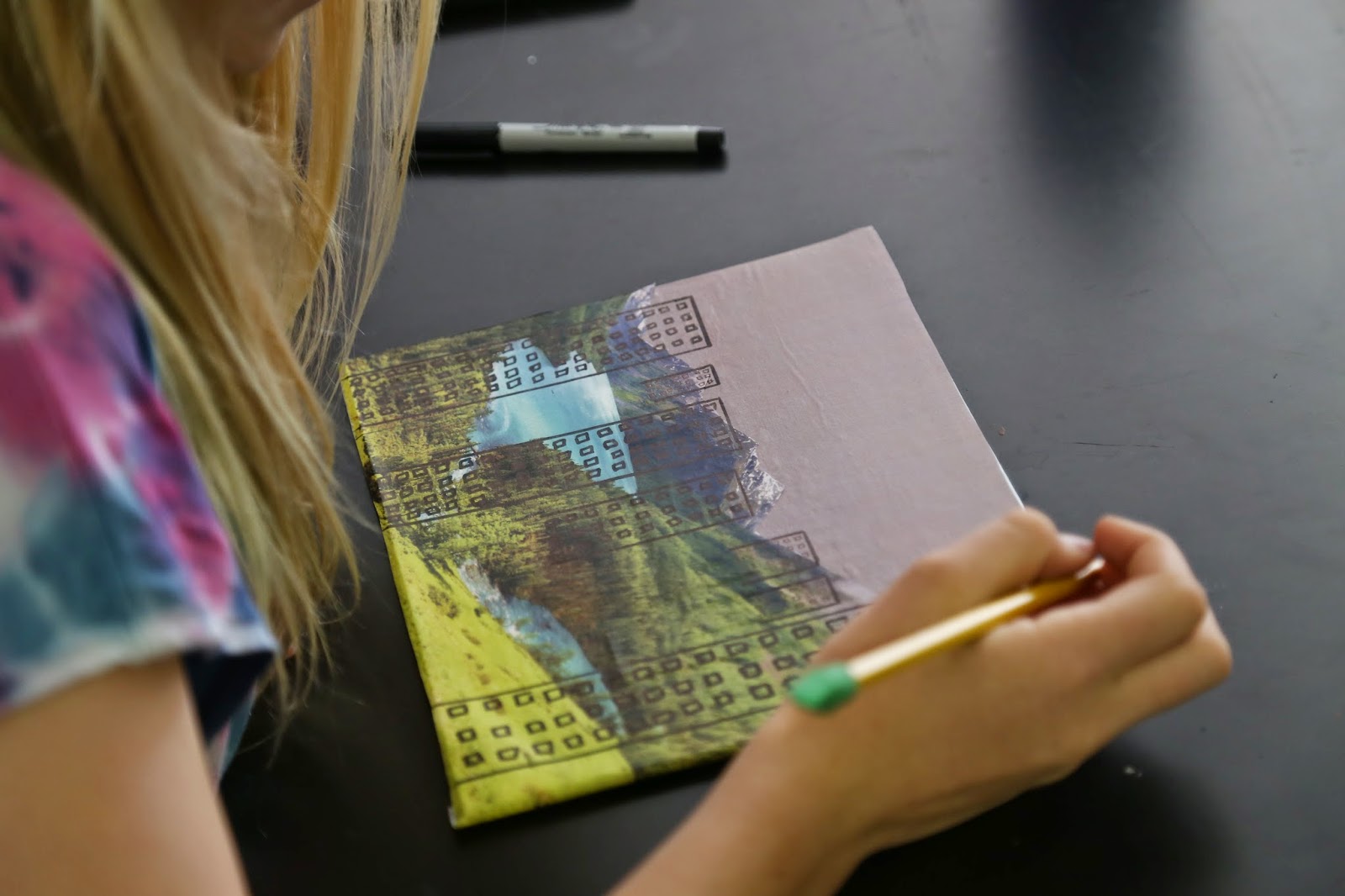 Grauer Art: Mixed-media drawing projects, 8th Grade Art