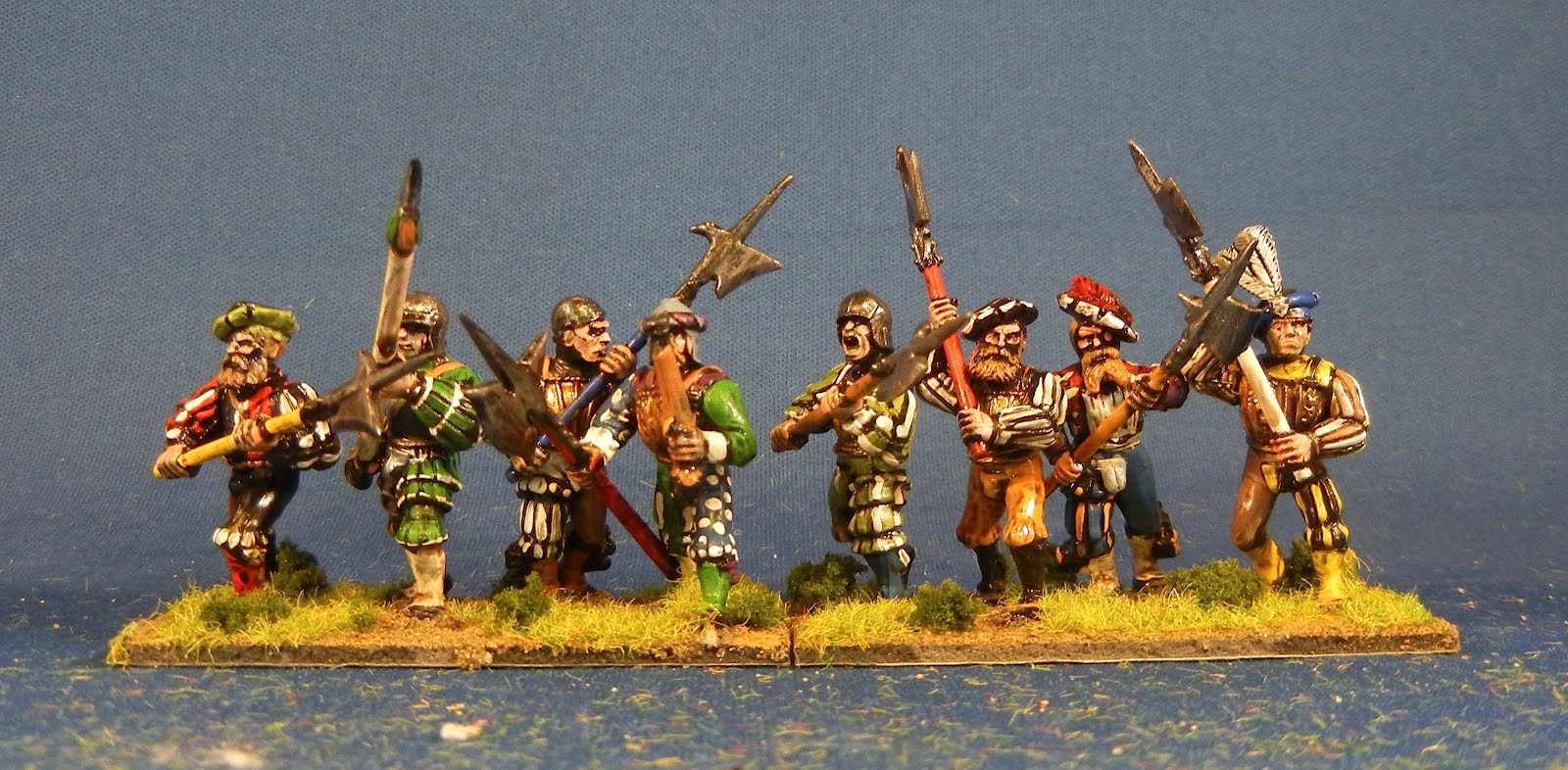Bob's Miniature Wargaming Blog: More 28mm renaissance