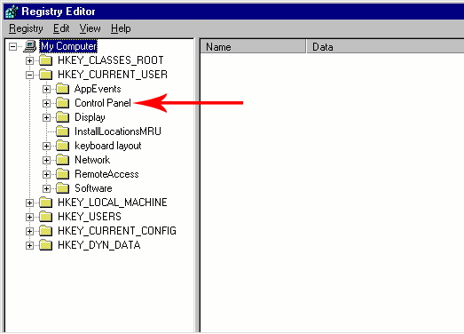Hkey Current User Control Panel Desktop