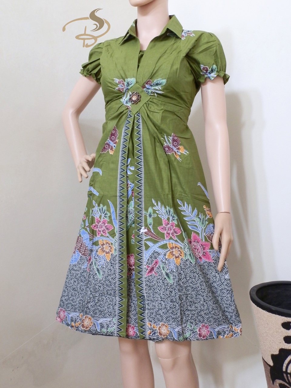 Dress Batik Wanita Modern - Model Baju Terbaru