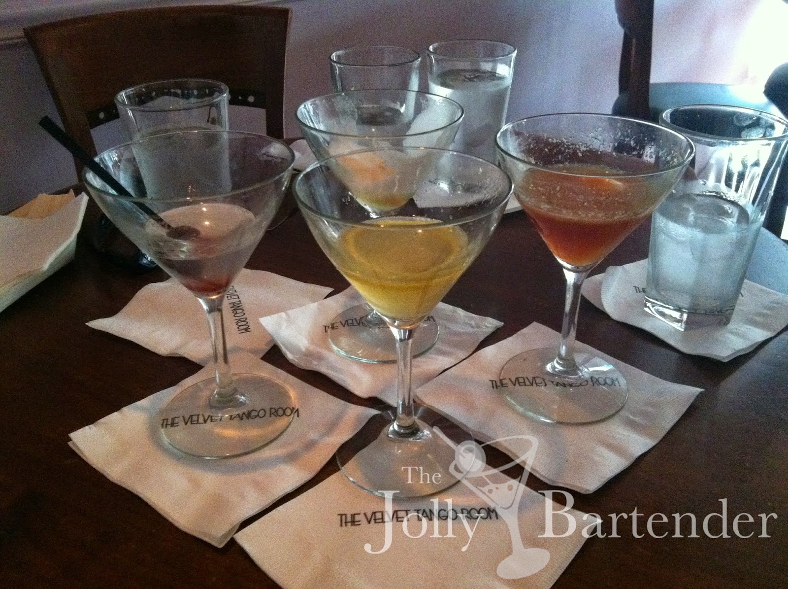 The Jolly Bartender: The Velvet Tango Room