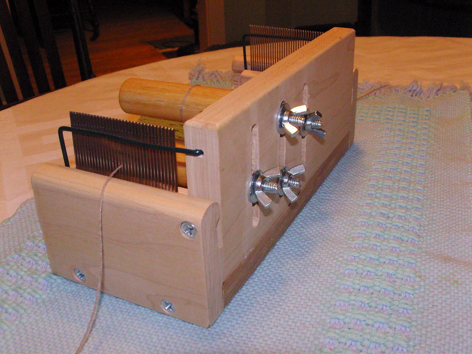 Daisy Hill Weaving Studio: Tension Box for Sectional Warping