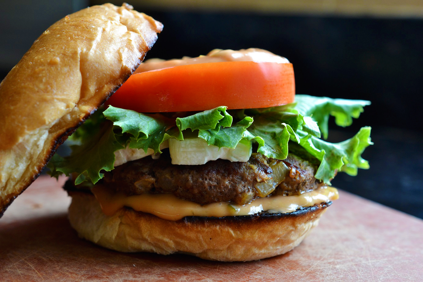 Greedy Girl : The classic beef burger