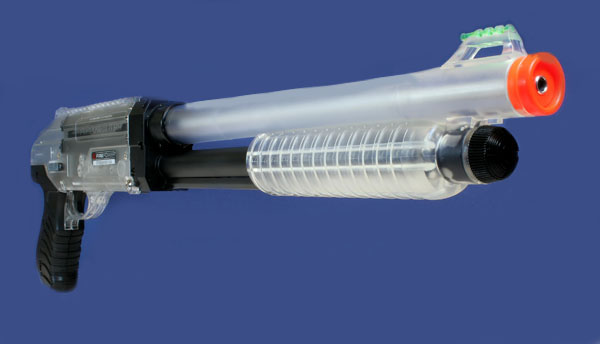 Pictures Blog: Clear Airsoft Shotgun