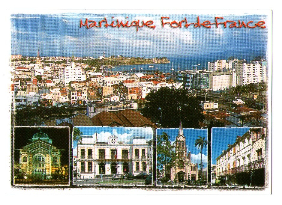 Postcards Journey: Martinique - Fort-de-France