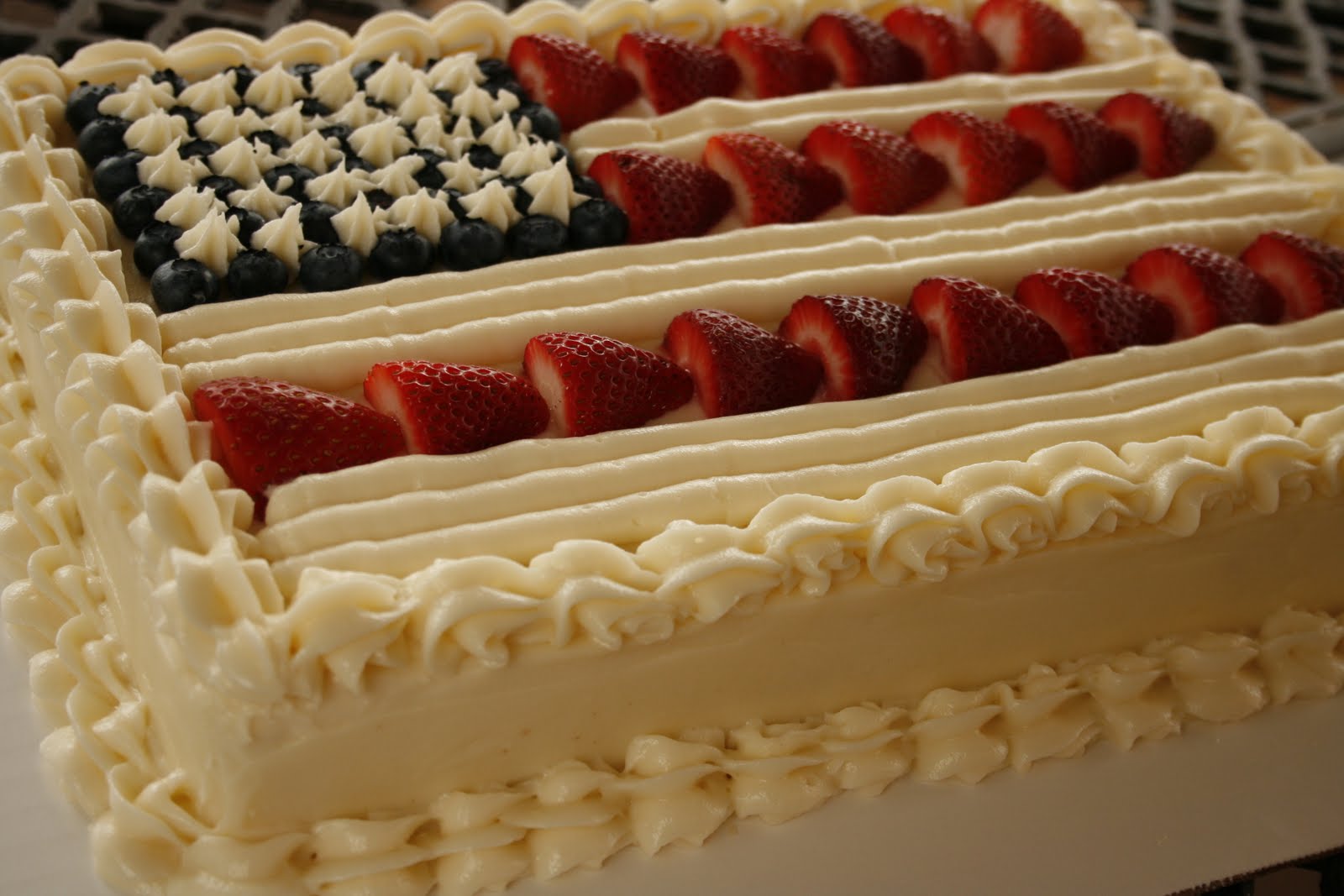 Laura's Sweet Spot: Flag Cake