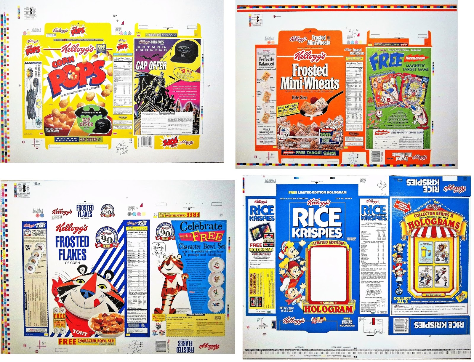 Cereal Box Price Guide Cereal Box Collecting by Pez Outlaw