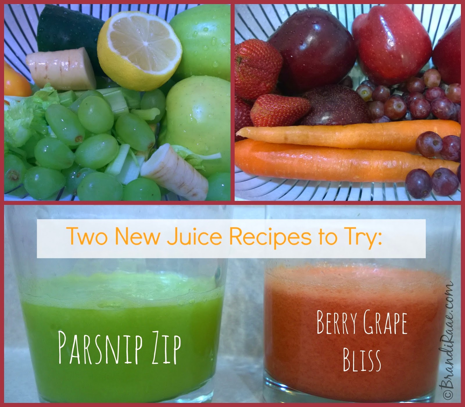 Brandi Raae: Two New Juice Recipes to Try
