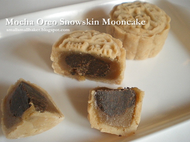 Small Small Baker: Aspiring Bakers #11: Mocha Oreo Snowskin Mooncake