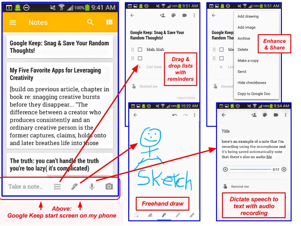 Mike Greer's WORTH SHARING: Top Five Free Apps to Capture Ideas ...