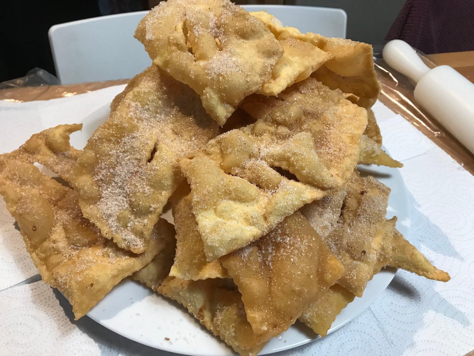 A rapariga do blog ao lado: Filhoses de Natal sem gluten