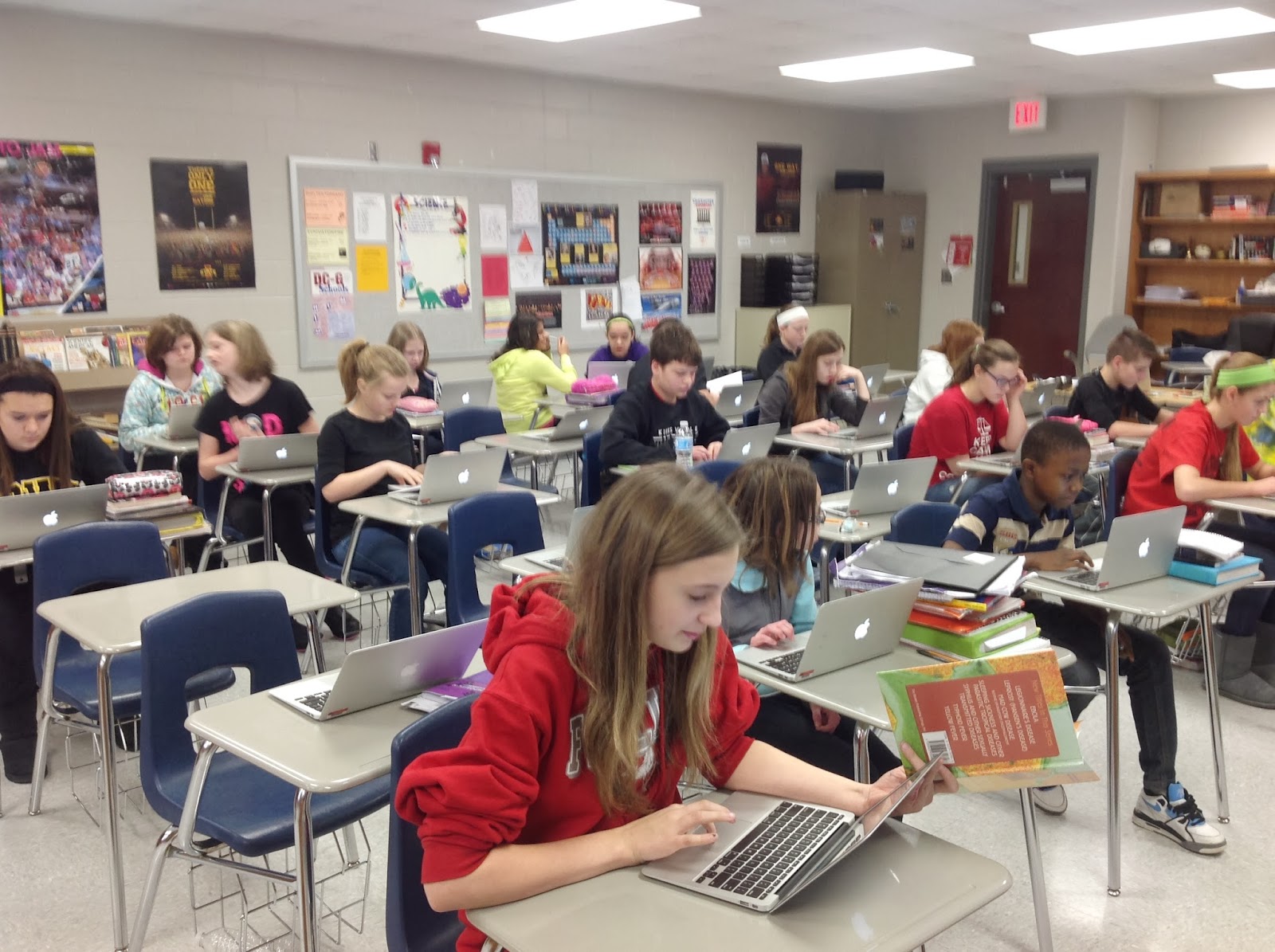 DCG Middle School Library: 7th Grade Science Disease Brochure Projects