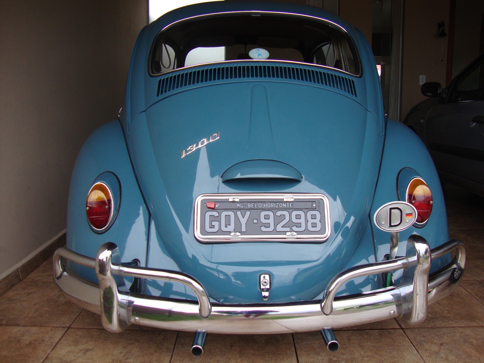 FUSCA AZUL REAL 1968: FUSCA AZUL REAL ANO 1968